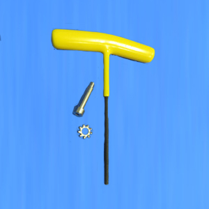 CAST097 Hood Screw with T-Handle Wrench - MedRepair LLC